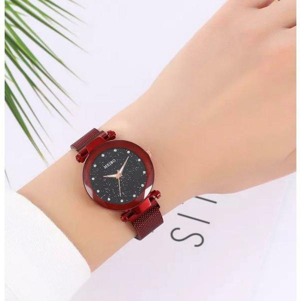 Watchstar Analog Red Dial Red Strap Watch For Women - JioMart
