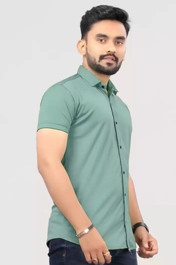 Kalix International lycra stretchable shirts for men|Half Sleeve - JioMart