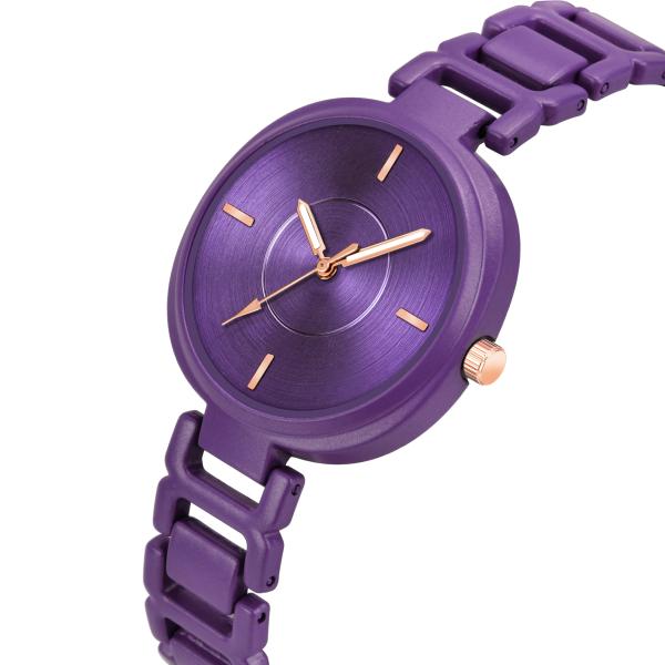 Zabby Allen Trendy Latest Premium 4006 Purple Analog Women Watch for ...
