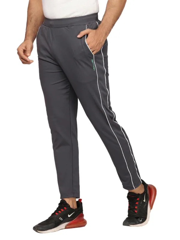 BULLMER Grey Trendy Solid Polyester Trackpant For Men - JioMart