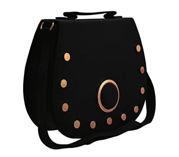 FFC-Fashion For Choice Black Crossbody Sling Bag - JioMart