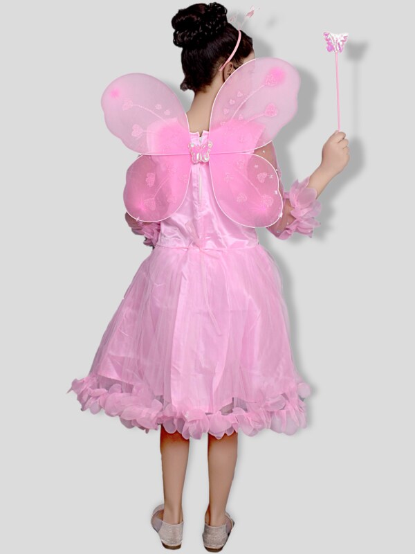 Vivek GIRL'S ANGEL PARI COSTUME DRESS - JioMart