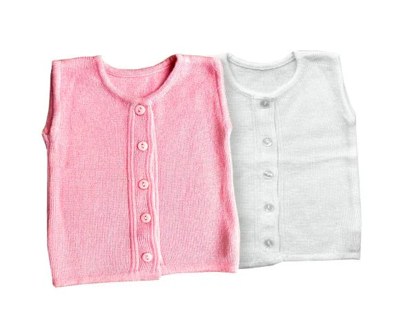 THE LITTLE LOOKERS Front Open Half Sleeves Sweater/Inner/Bandi/Wollen ...