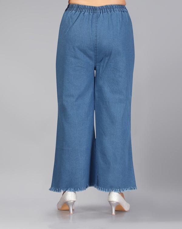 Aarika Girls Blue Color Denim Jeans - JioMart