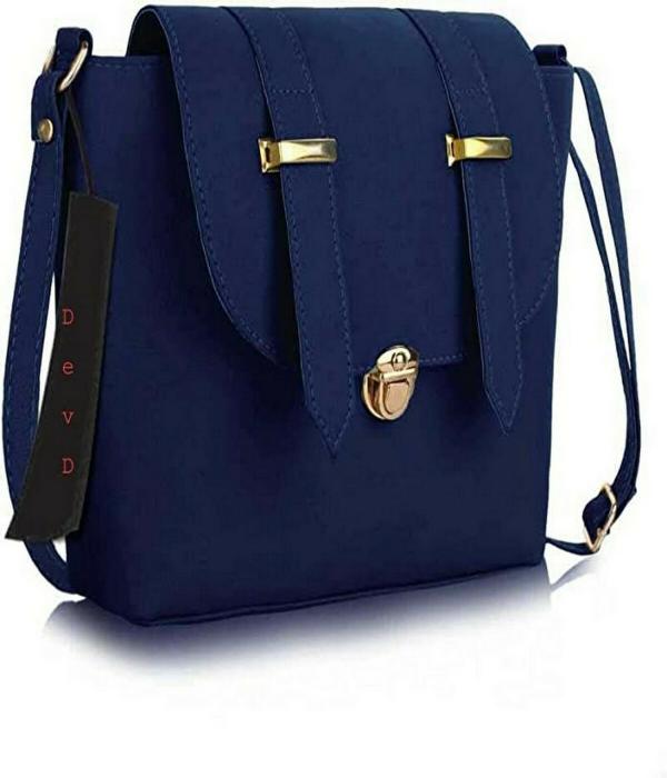 Devd Blue Polyethylene Girls Sling Bag - JioMart