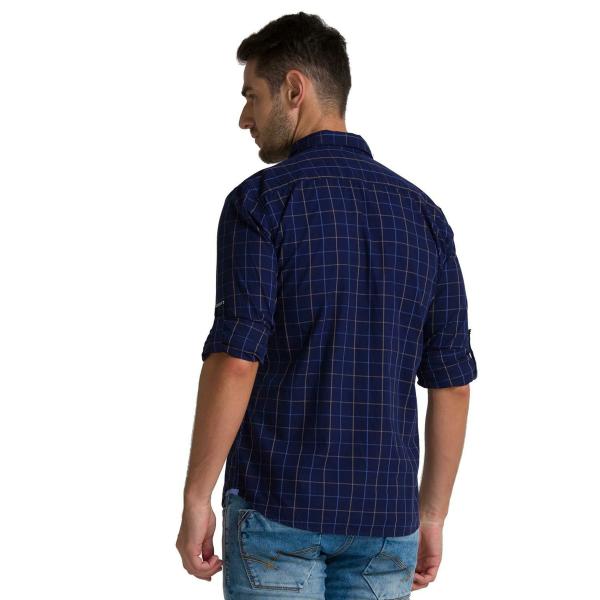 Parx Dark Blue Shirt - JioMart