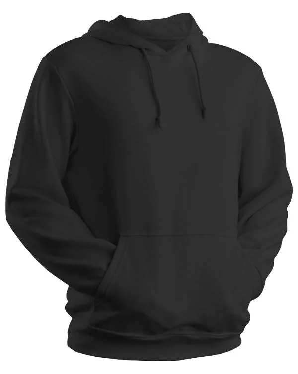 HARASHREE plain solid black color hoodie for men - JioMart