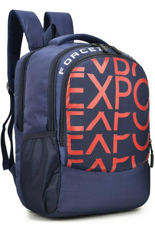 FORCE 1 Blue Polyester Casual Backpack 22L - JioMart