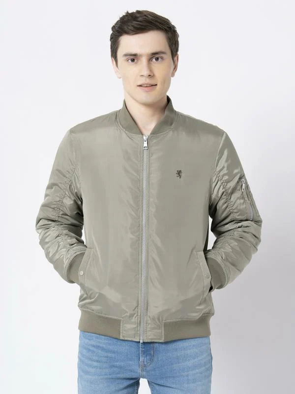 Red Tape Men's Pastel Green Solid Jacket - JioMart