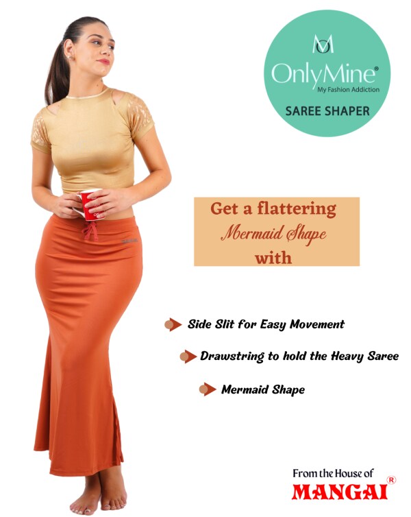 ONLY MINE Saree Shaper from the House of MANGAI | Premium | Quality ...