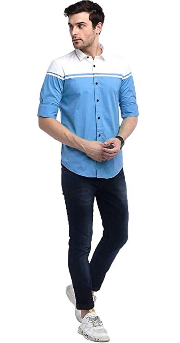 GAT FASHION Men's Regular Fit Cotton Casual Shirt - JioMart
