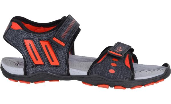 Lancer Men Sandal (Black and Red) - JioMart