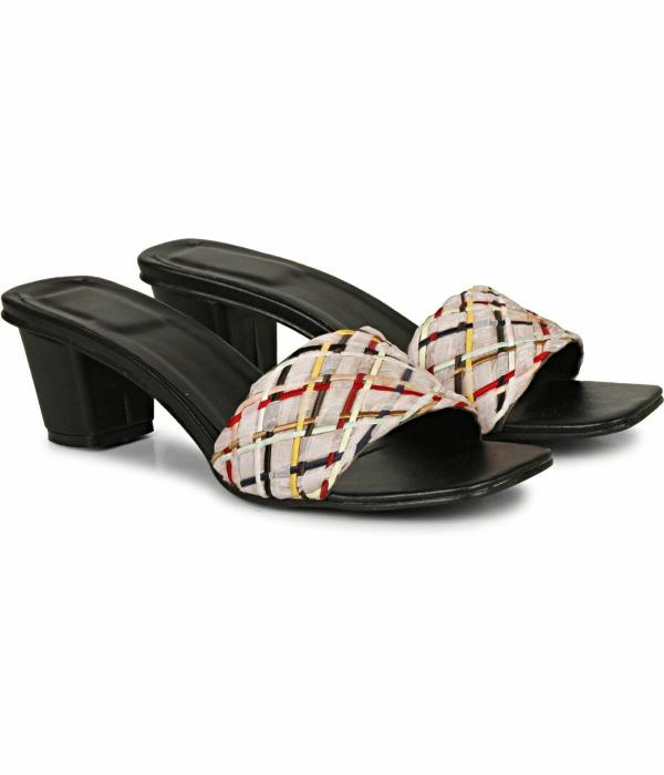 COMMANDER Pink Block Heels for Women - JioMart