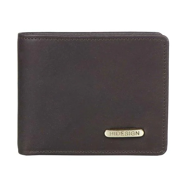Hidesign Men Brown Leather Wallet - JioMart