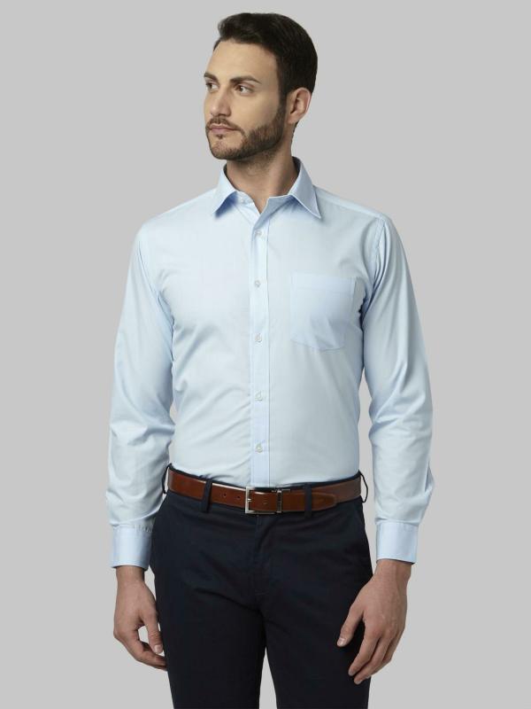Park Avenue Men Formal Light Blue Shirt - JioMart