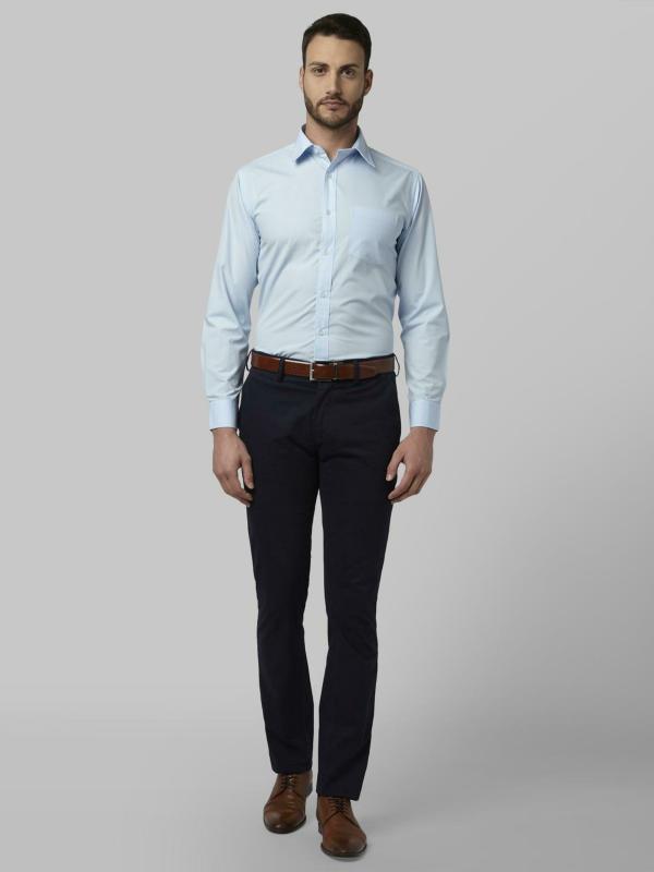Park Avenue Men Formal Light Blue Shirt - JioMart