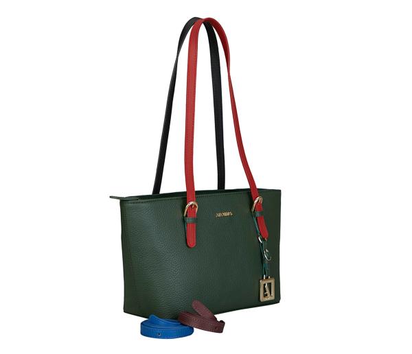 Adamis Yolanda Green Shoulder Work Bag - JioMart