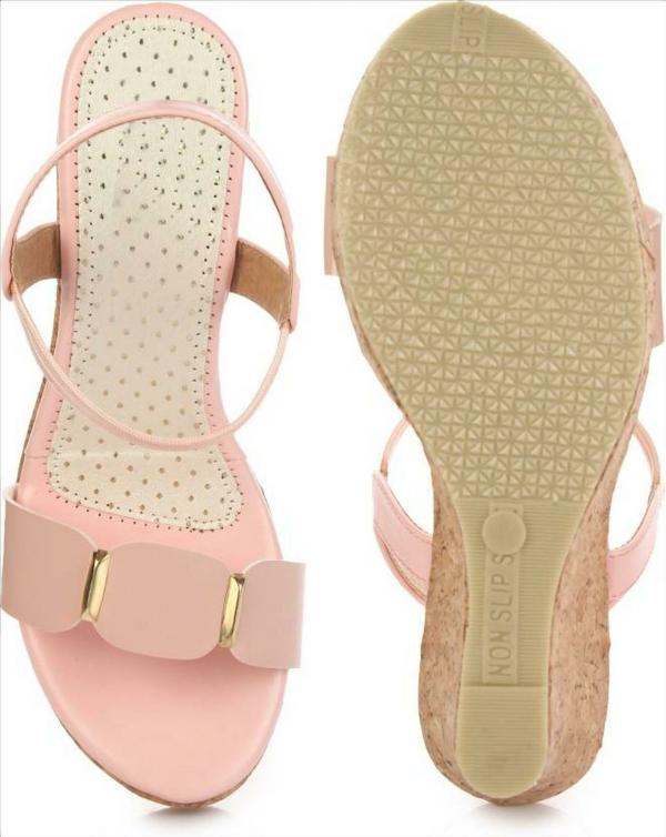 Stepee Trendy & Stylish Pink Heel Sandals For Women - JioMart