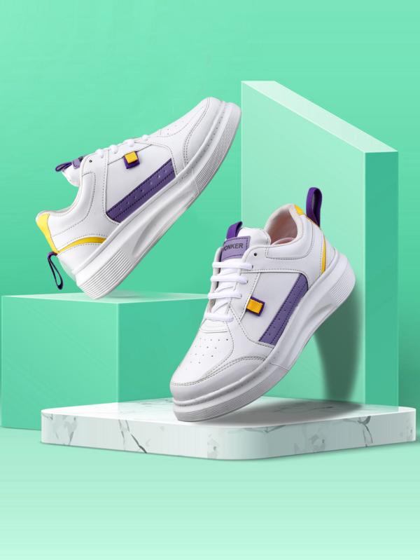 Mr. Wonker Women Colourblocked Sneakers (Multicolor) - JioMart
