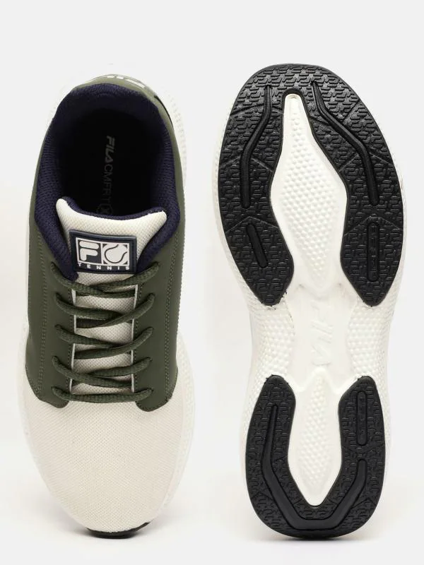 FILA Men FASTBLOCK Off White Running Shoes - JioMart