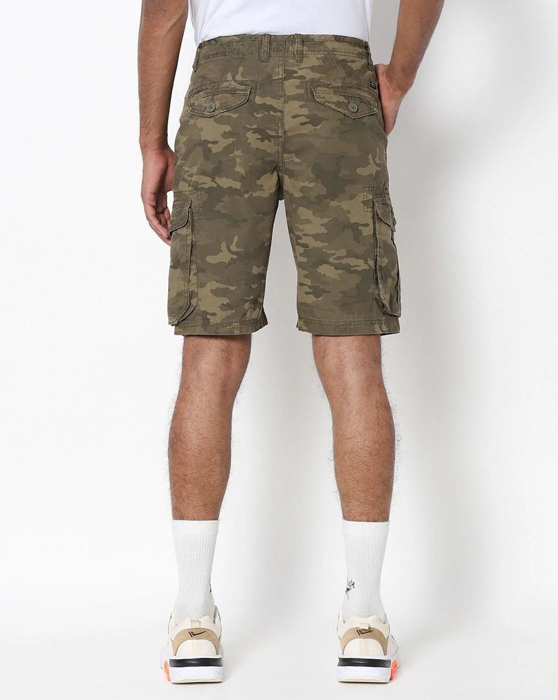 Camouflage Print Cargo Shorts JioMart | atelier-yuwa.ciao.jp